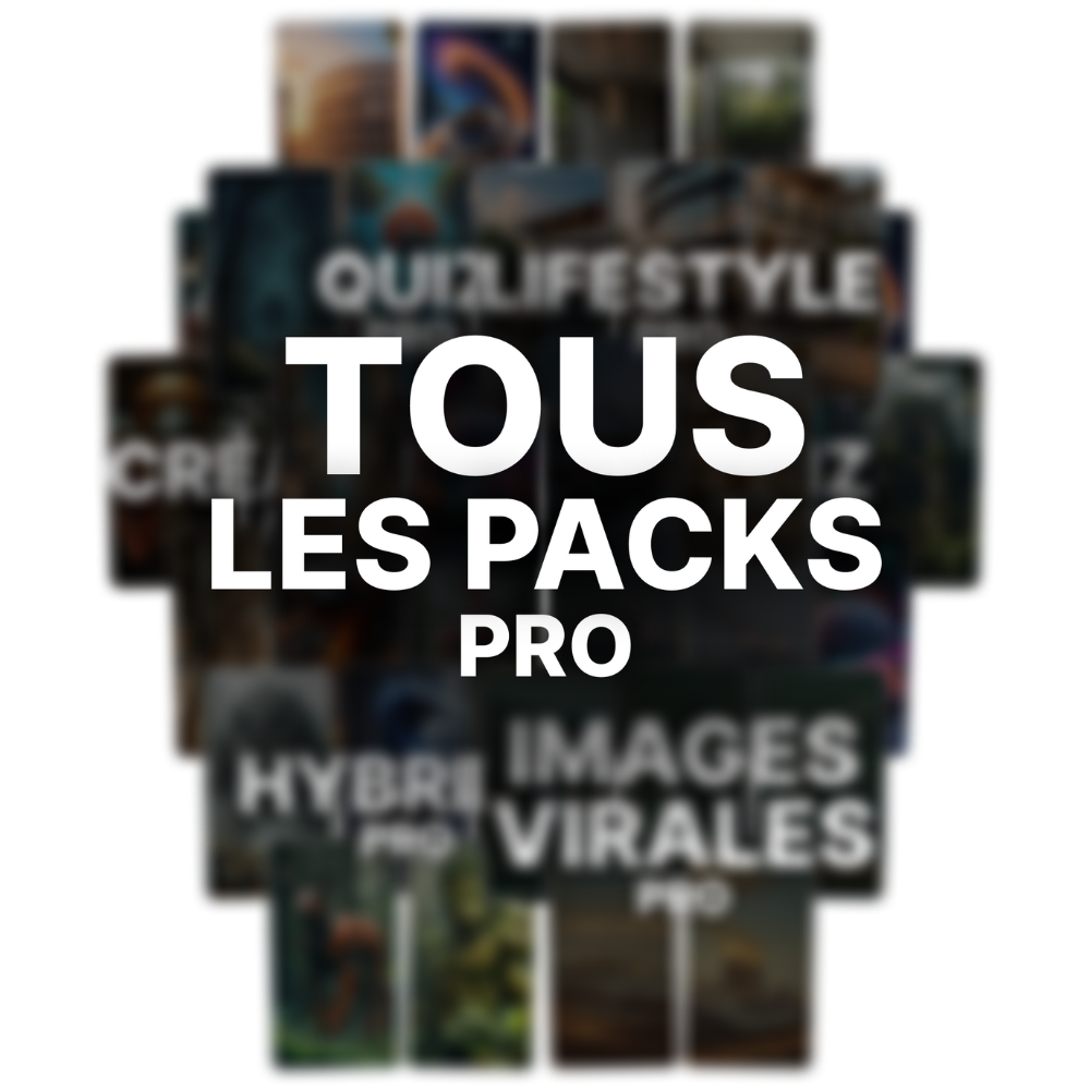 Tous les Packs Créations (19.95) -20%